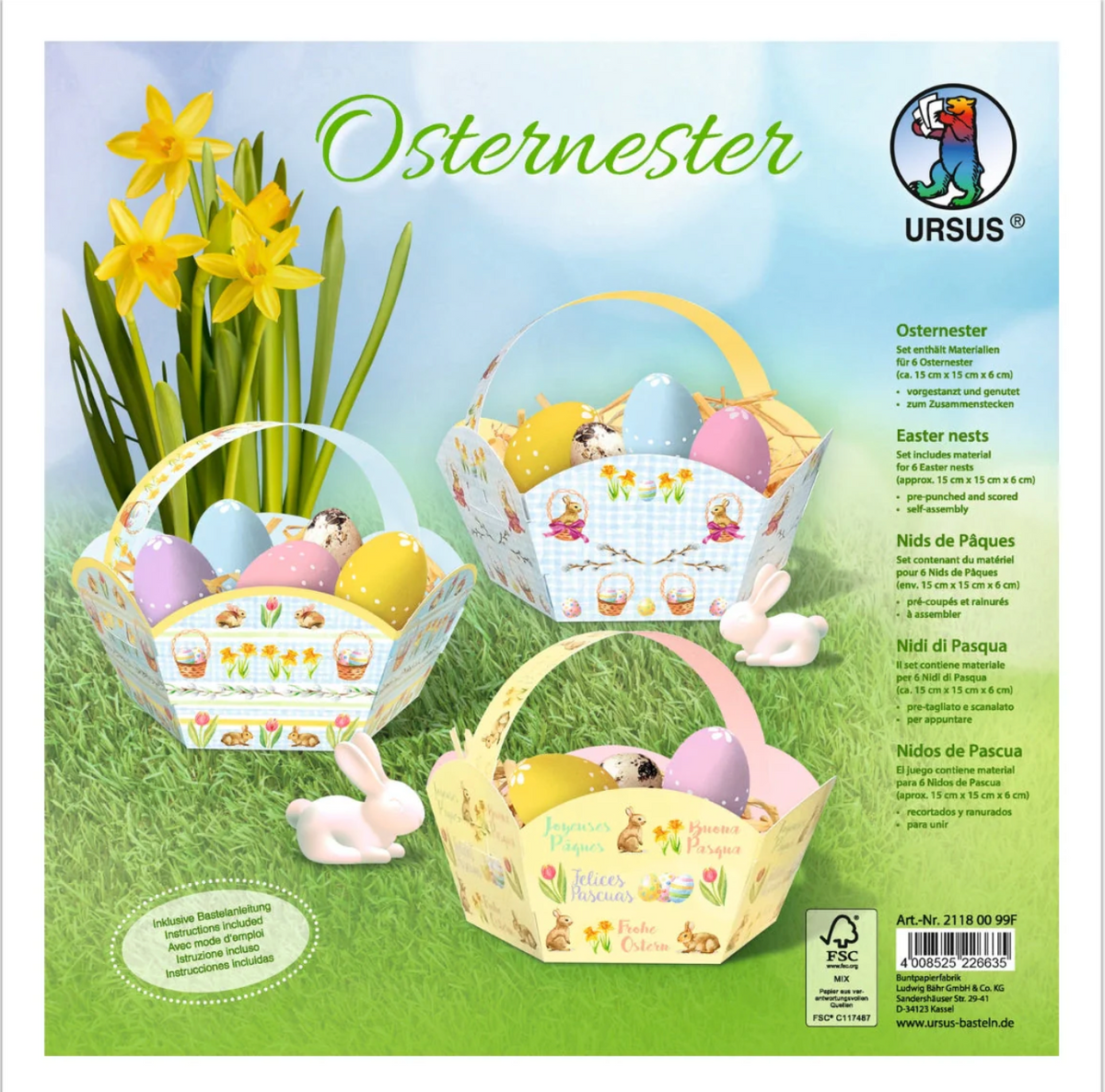 Make Your Own Easter Basket - Set of 3 – indigo inspirations