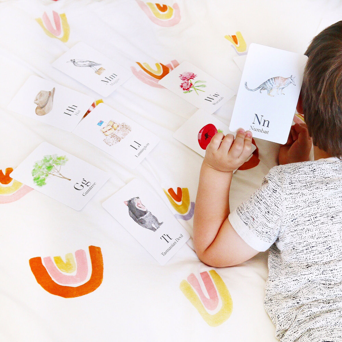 Australian Alphabet Cards – indigo inspirations