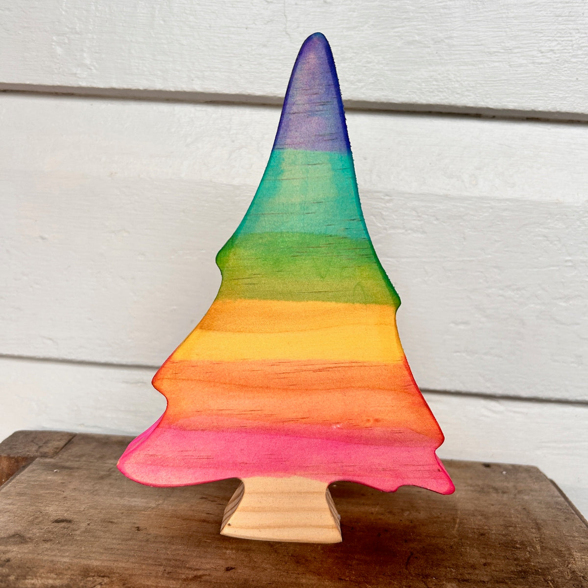 Rainbow Wooden Tree – indigo inspirations