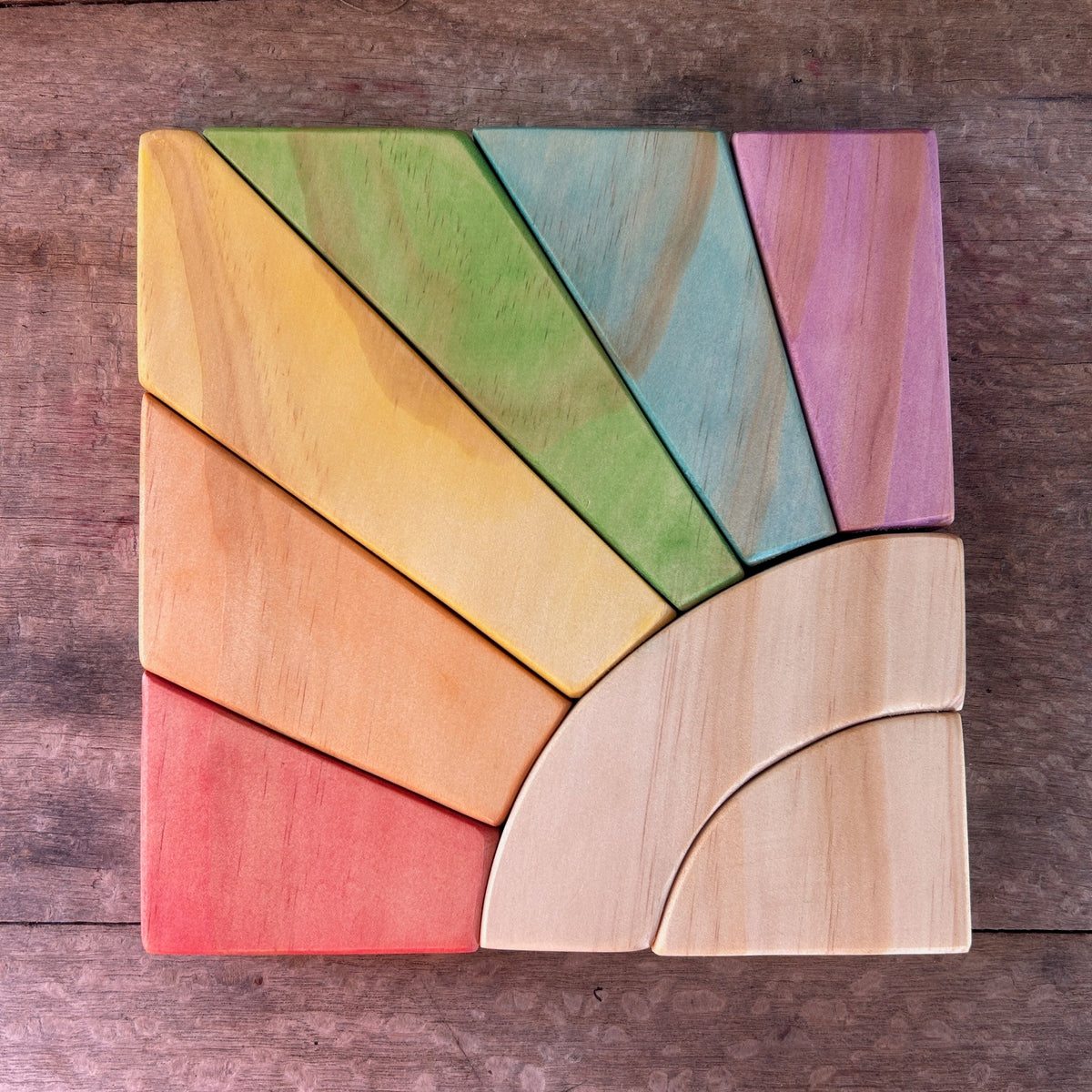 Rainbow Sunshine Puzzle – indigo inspirations