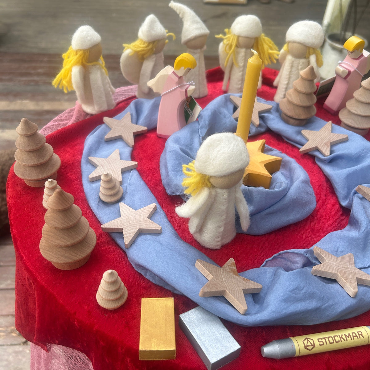 Wooden Stars – indigo inspirations