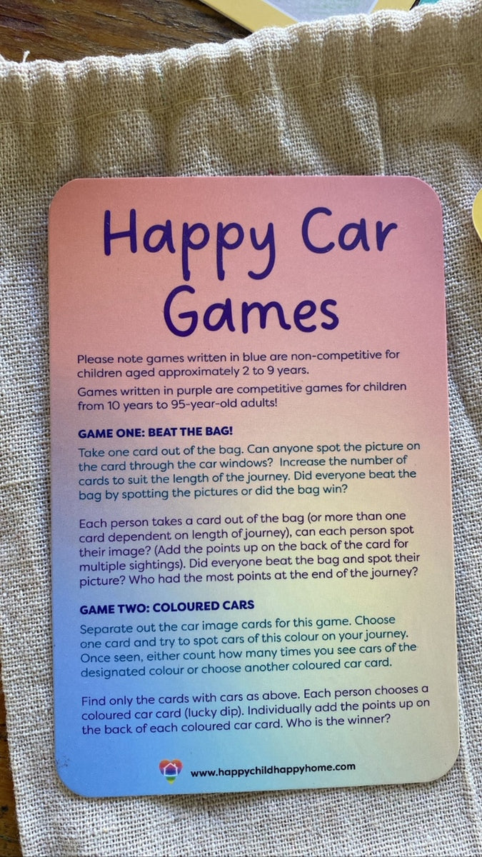 Happy Car Games – indigo inspirations