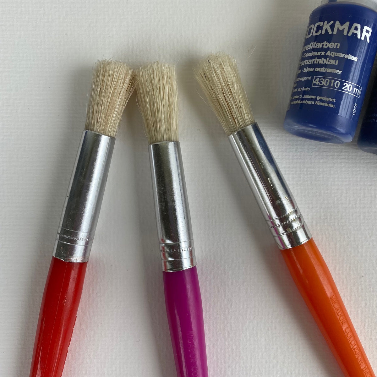 Stubby Round Children's Paint Brush – indigo inspirations