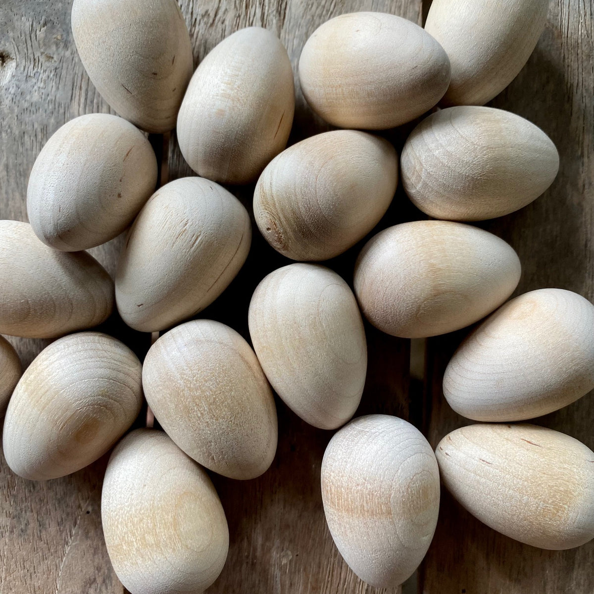 Wooden Egg ~ 3.5cm – indigo inspirations