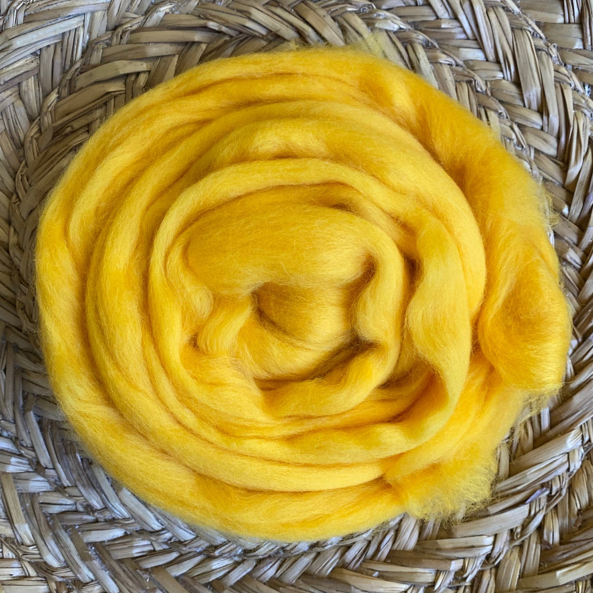 Yolk fleece roving – indigo inspirations