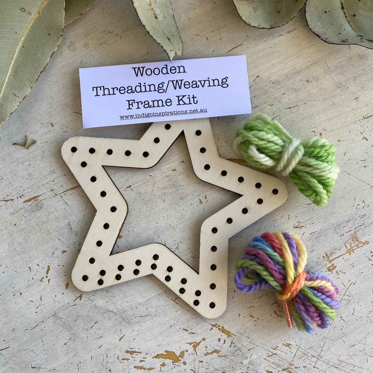 Star Wooden Threading/Weaving Frames – indigo inspirations