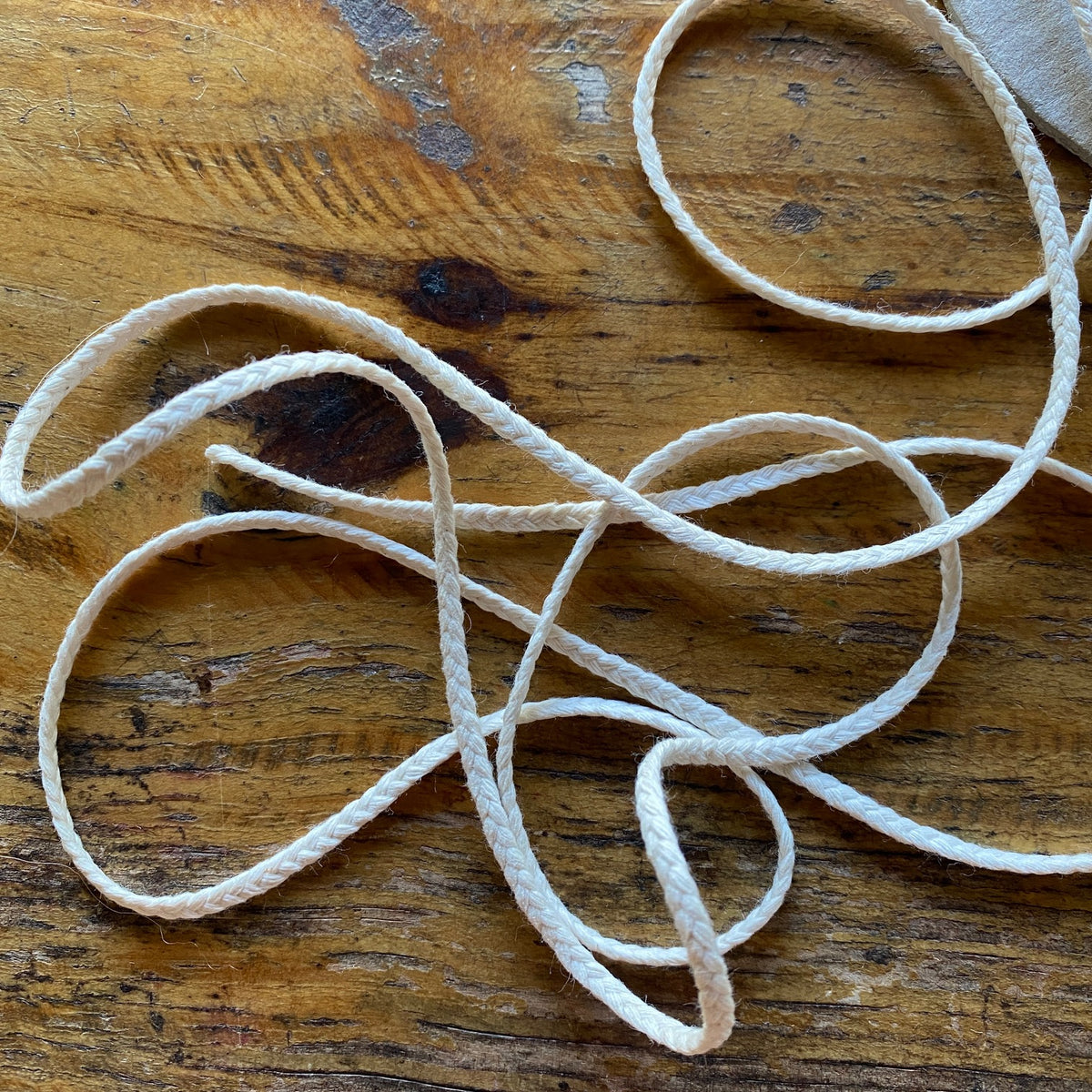 Candle wick per metre. – indigo inspirations