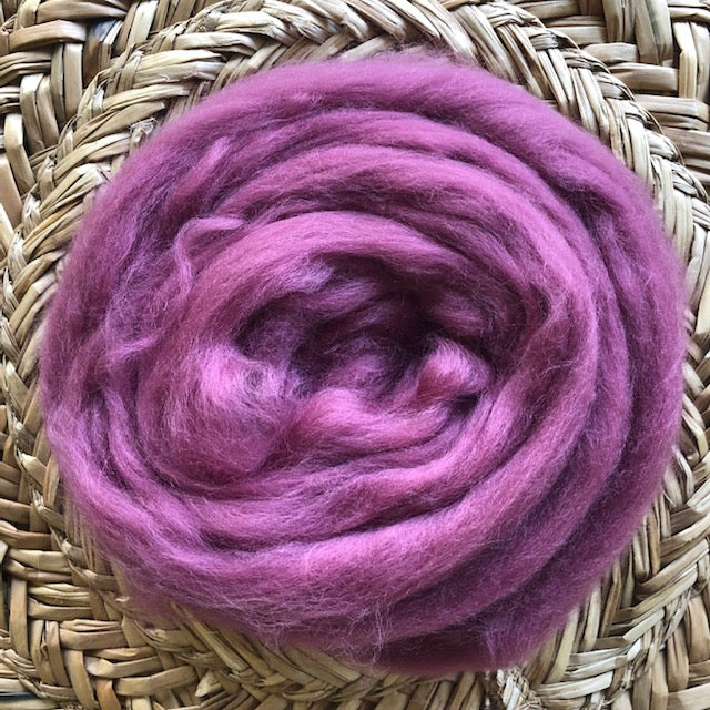 Onion fleece roving – indigo inspirations
