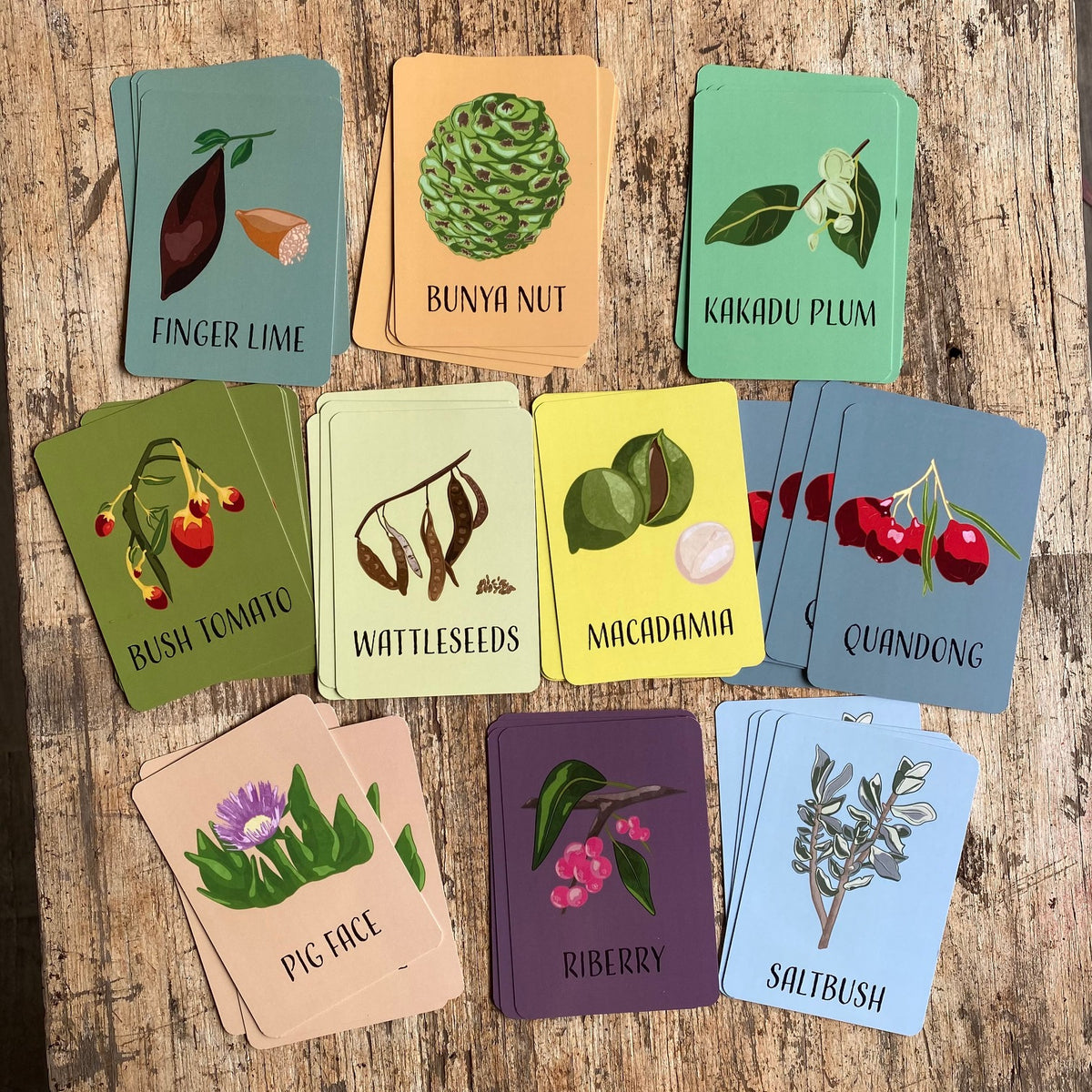 Bush Foods SNAP (also can be MEMORY) – indigo inspirations