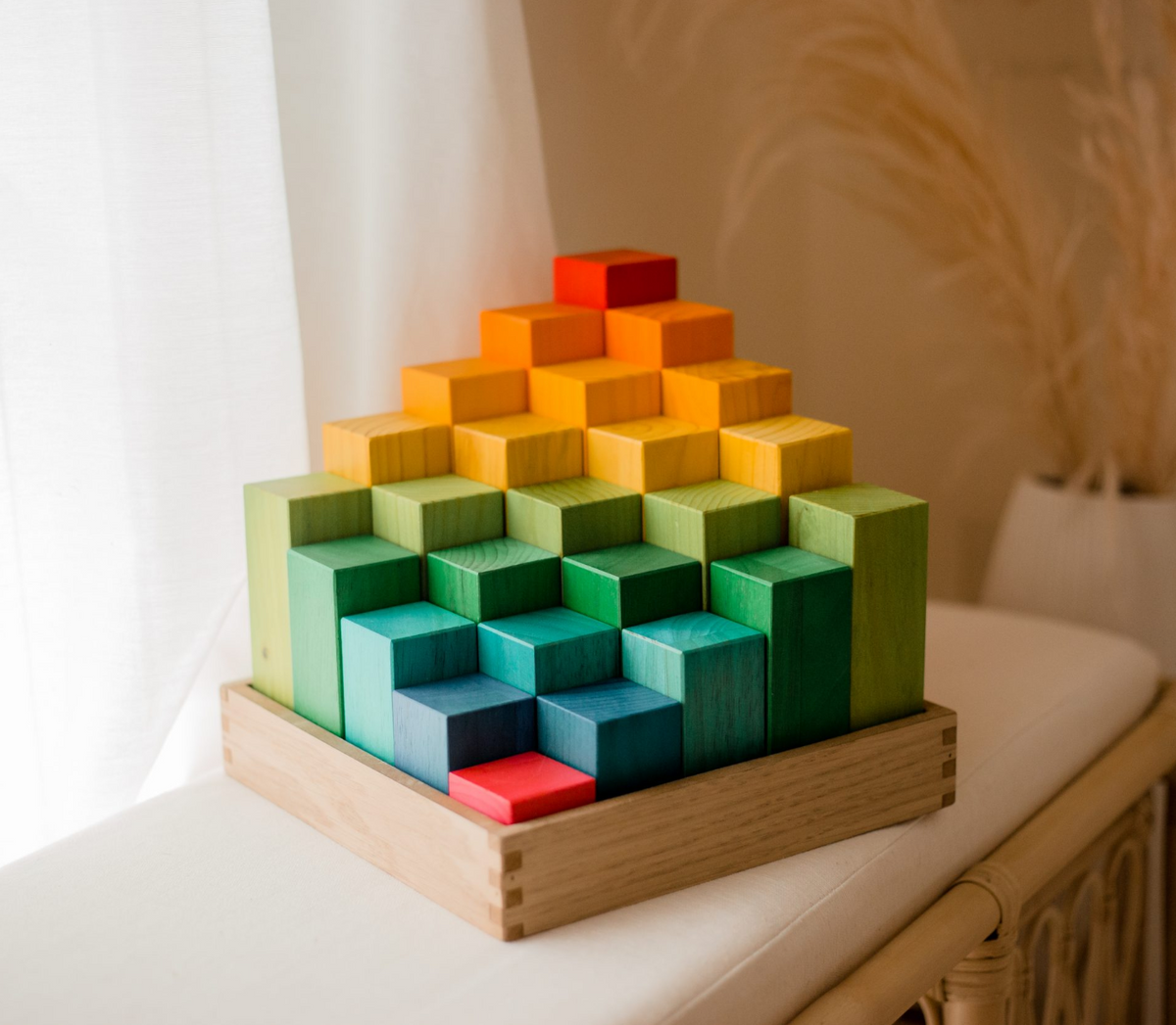 Rainbow Engineering Blocks – indigo inspirations