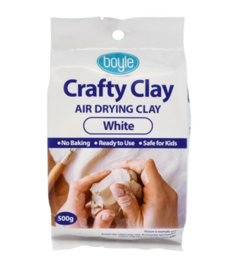 Air Drying Clay ~ Terracotta + White – indigo inspirations