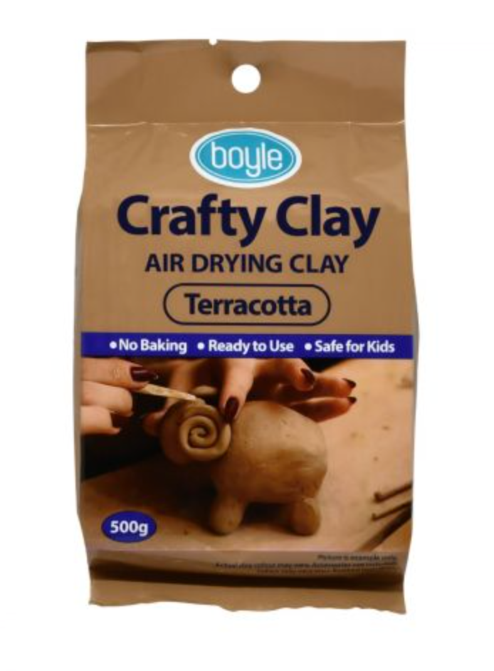 Air Drying Clay ~ Terracotta + White – indigo inspirations