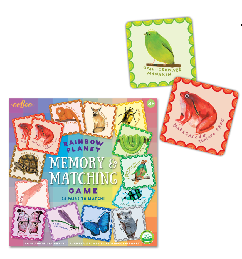 Memory + Matching Game ~ Rainbow Planet – indigo inspirations